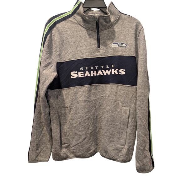 NFL | Sweaters | Nwt Seattle Seahawks Nfl Tommy Hilfiger Mens Quarter ...